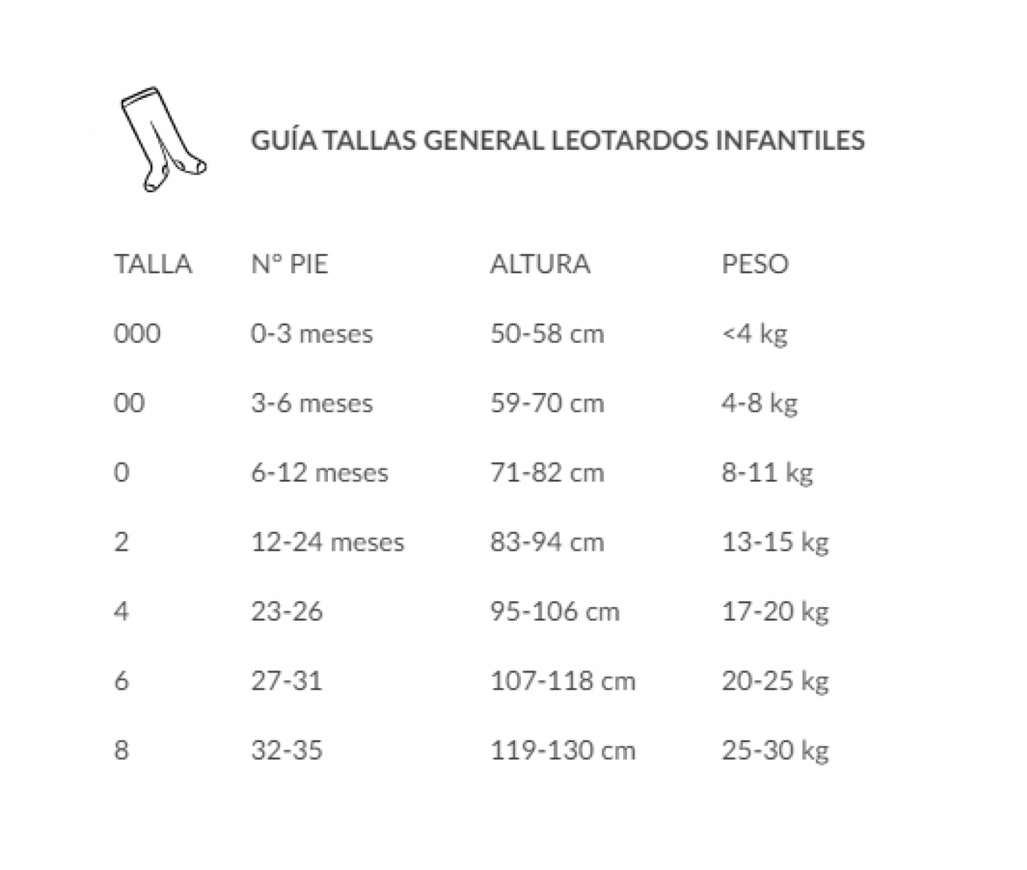 Leotardo de cóndor en punto liso color Azul Piedra 435 ...