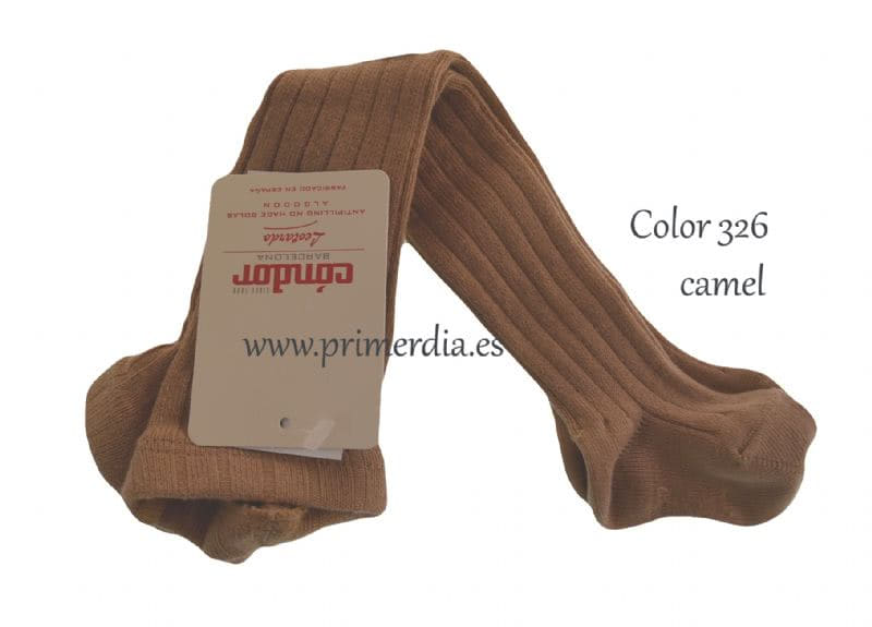 Leotardos Marca Condor. Canale finito. Color 326 camel ...