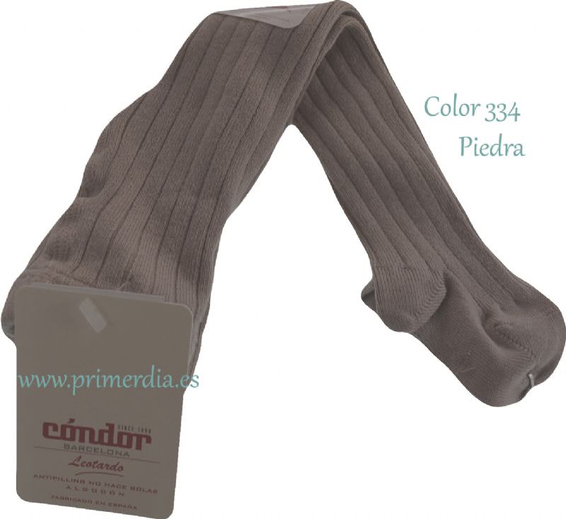 Leotardos Marca Condor. Canale finito. Color 334 piedra ...