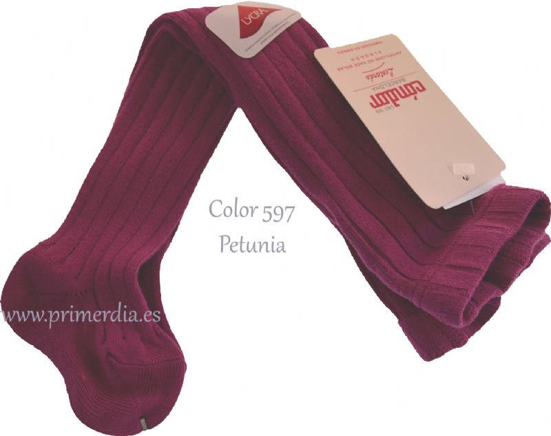 Leotardos Marca Condor. Canale finito. Color 597 Petunia ...